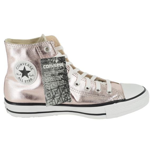 Converse | Shoes | Converse Chuck Taylor All Star Metallic Hi Top ...